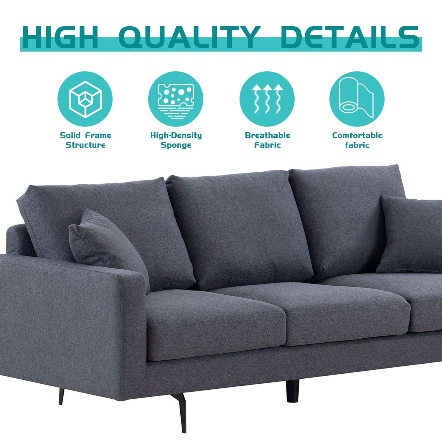 Furniture choice grey sofa store